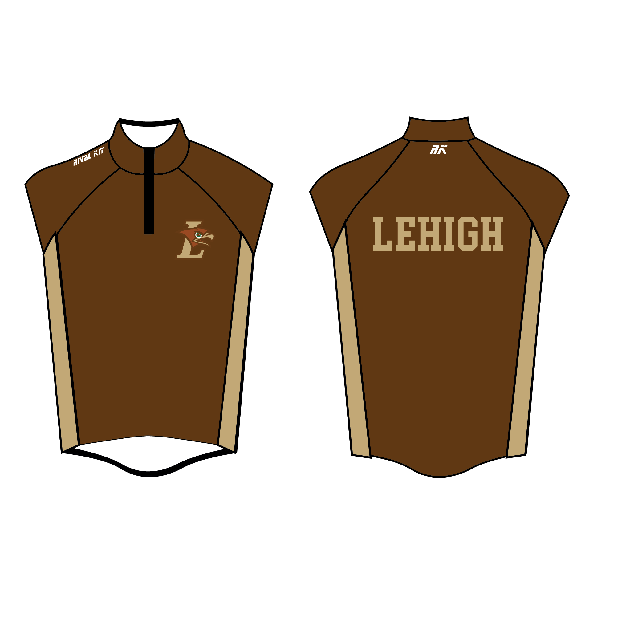 Lehigh Rowing Splash GILET – Rivalkit USA