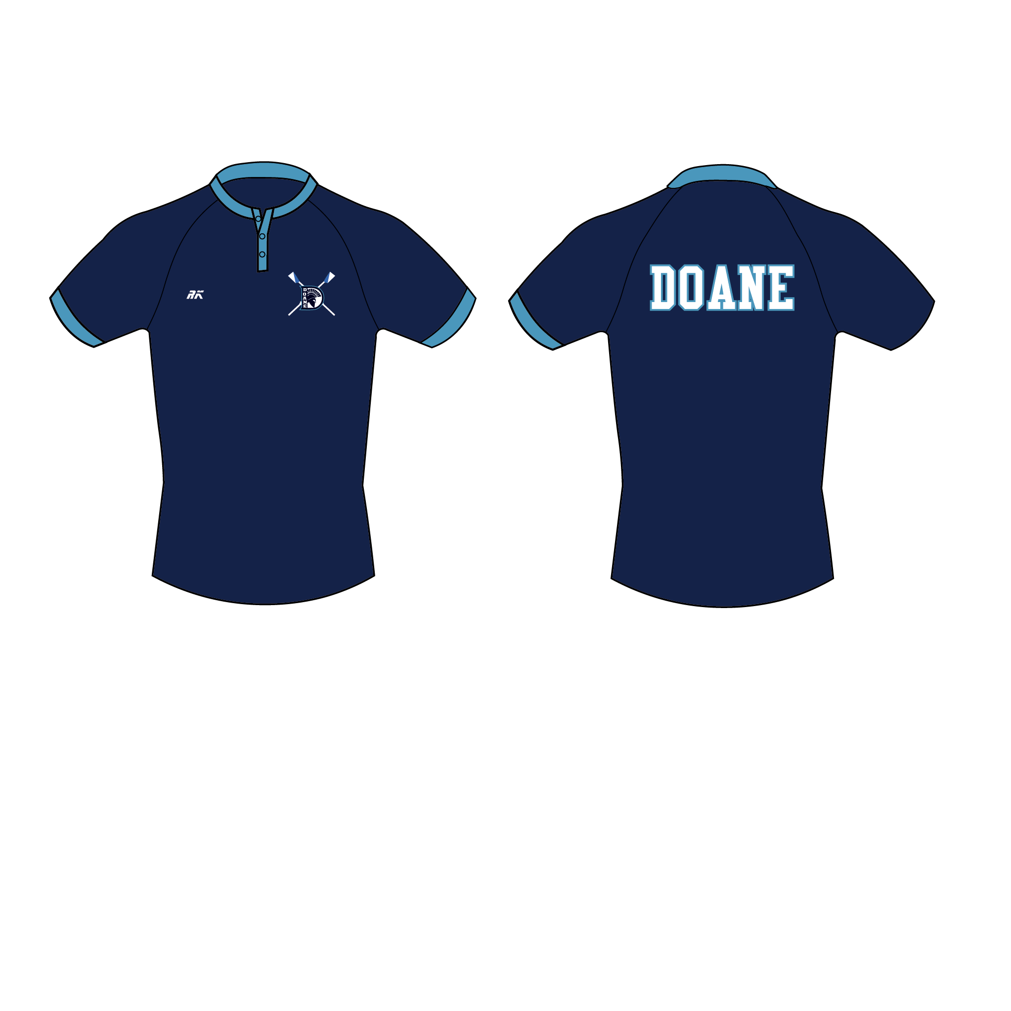Doane Academy Crew Henley – Rivalkit USA
