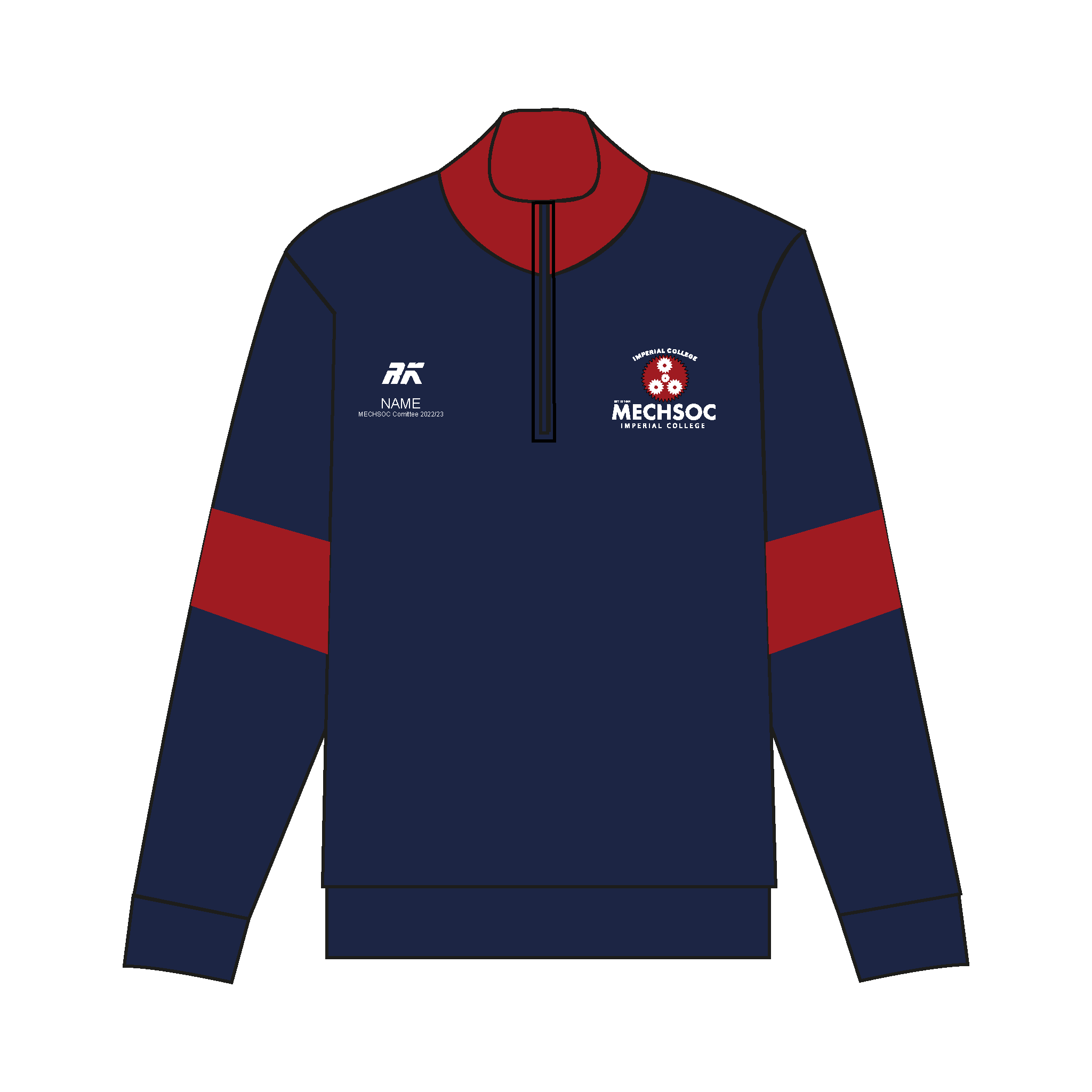 Imperial College Mechanical Engineering Q-Zip 2 – Rivalkit USA