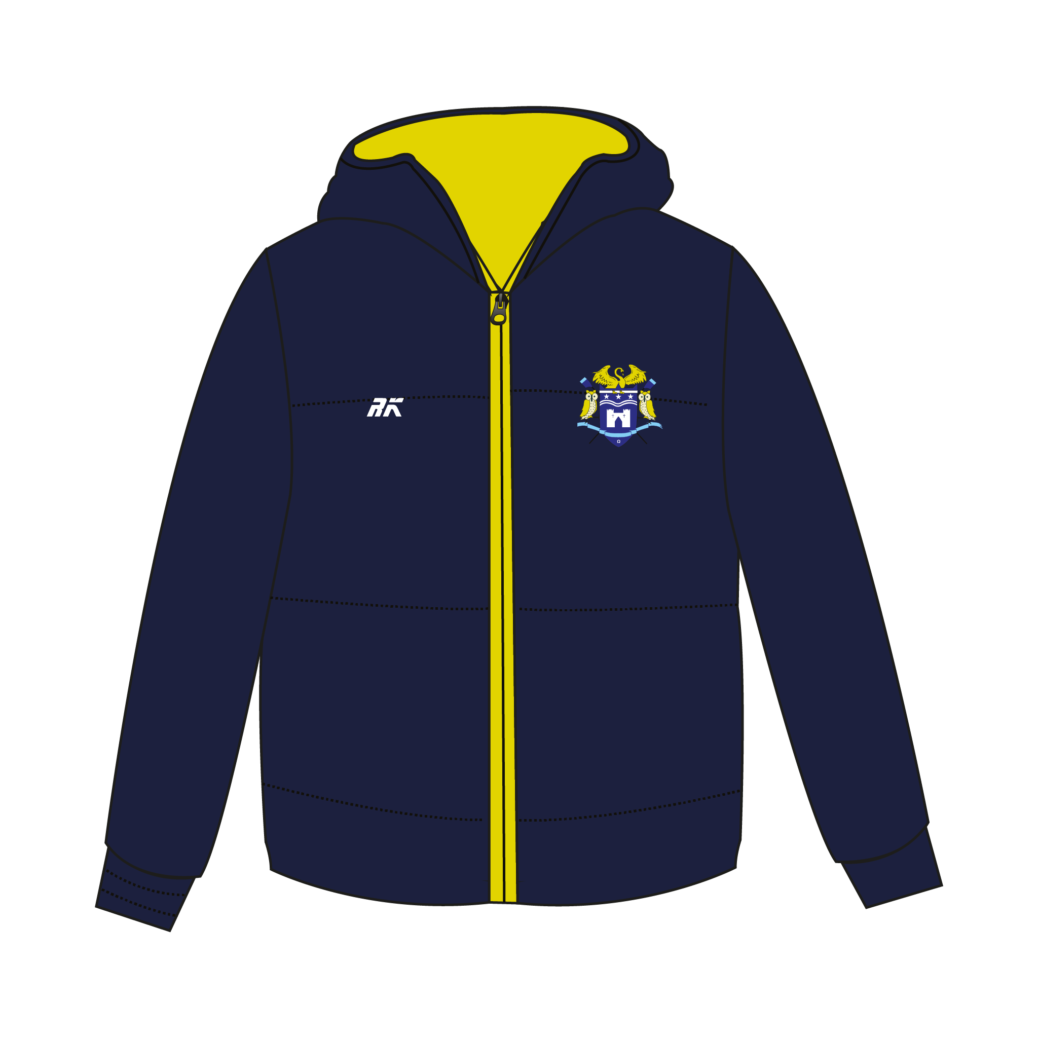 Leeds Rowing Club Puffa Jacket – Rivalkit USA