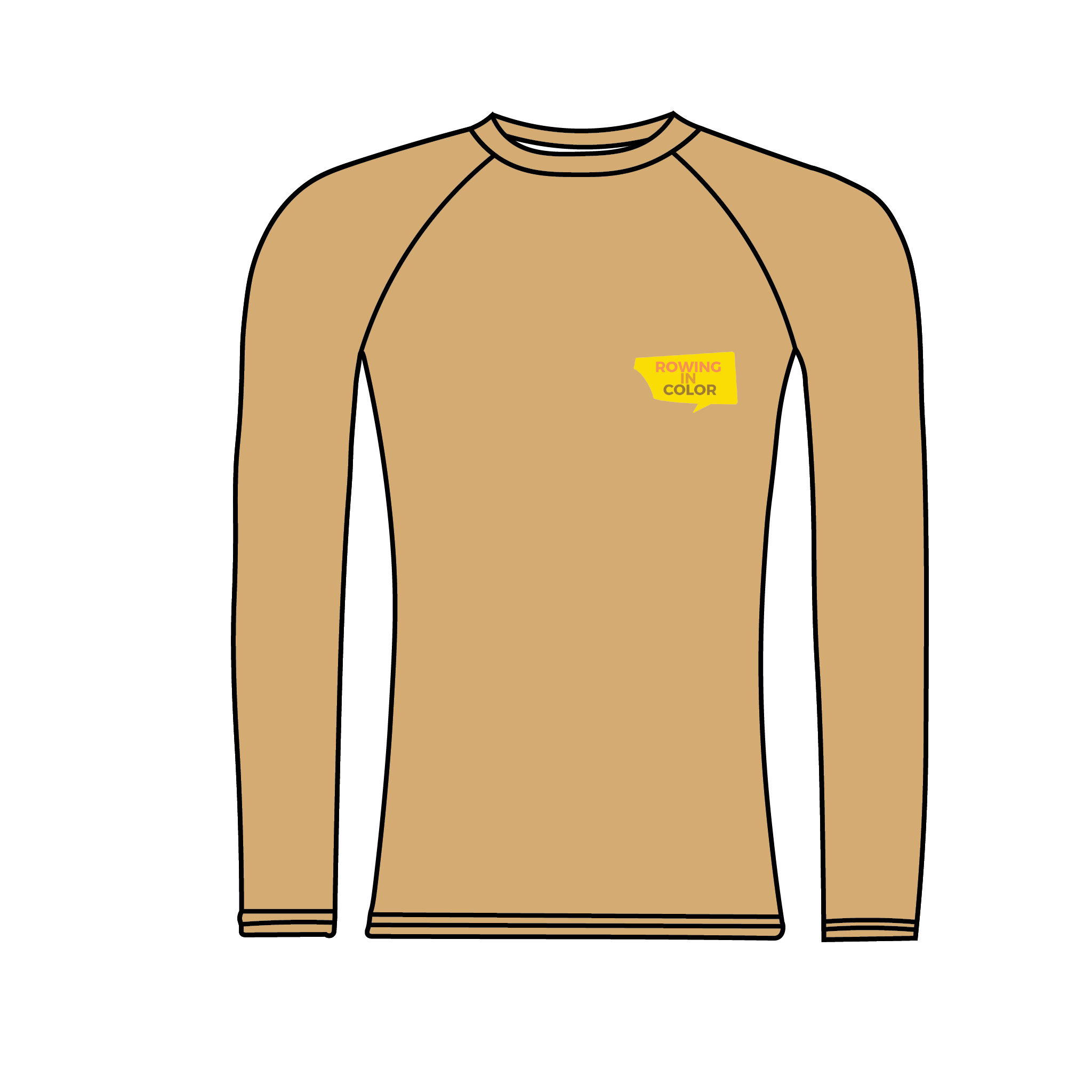 Rowing In Color Long Sleeve Base Layer – Rivalkit USA