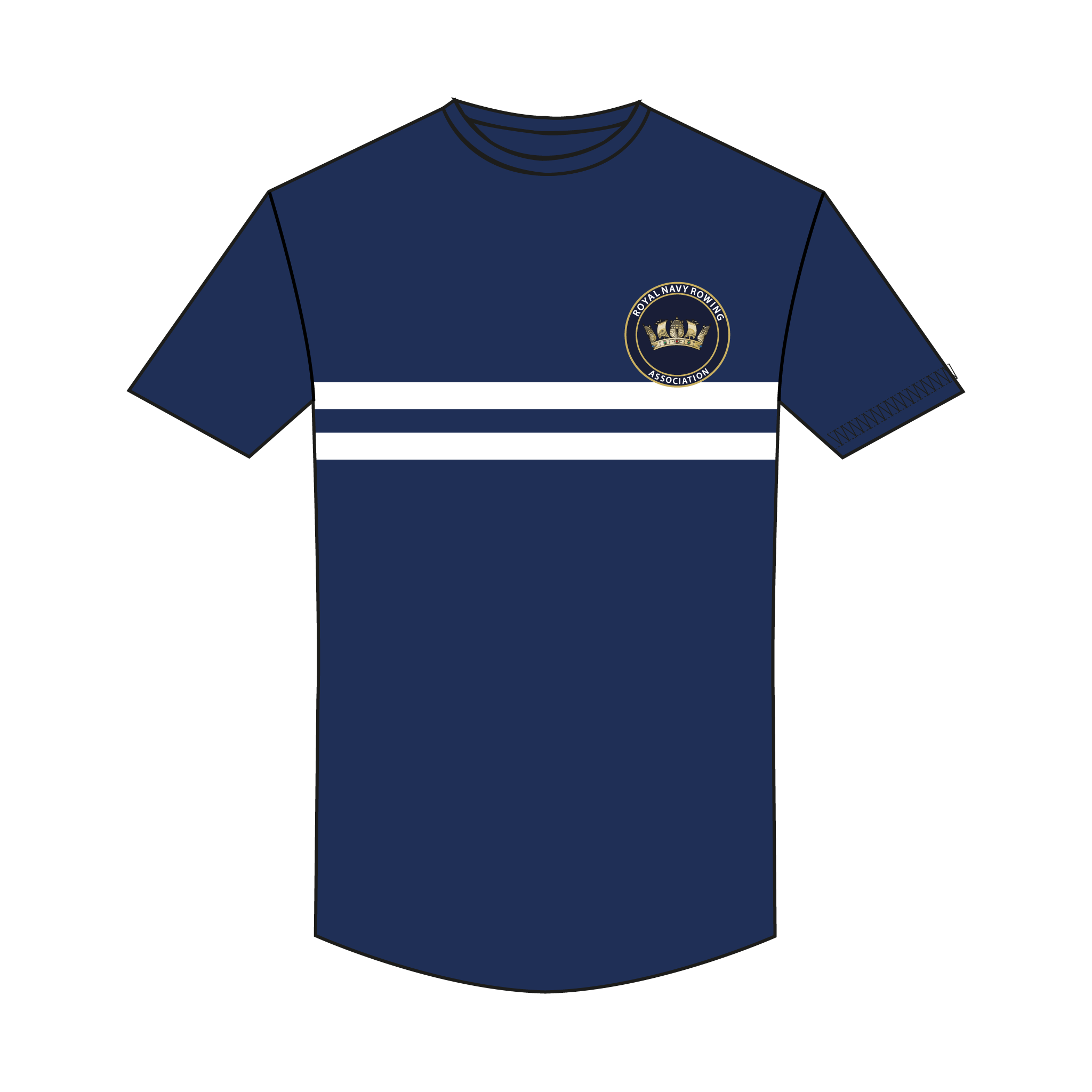 Royal Navy Rowing Association Bespoke Gym T-Shirt – Rivalkit USA